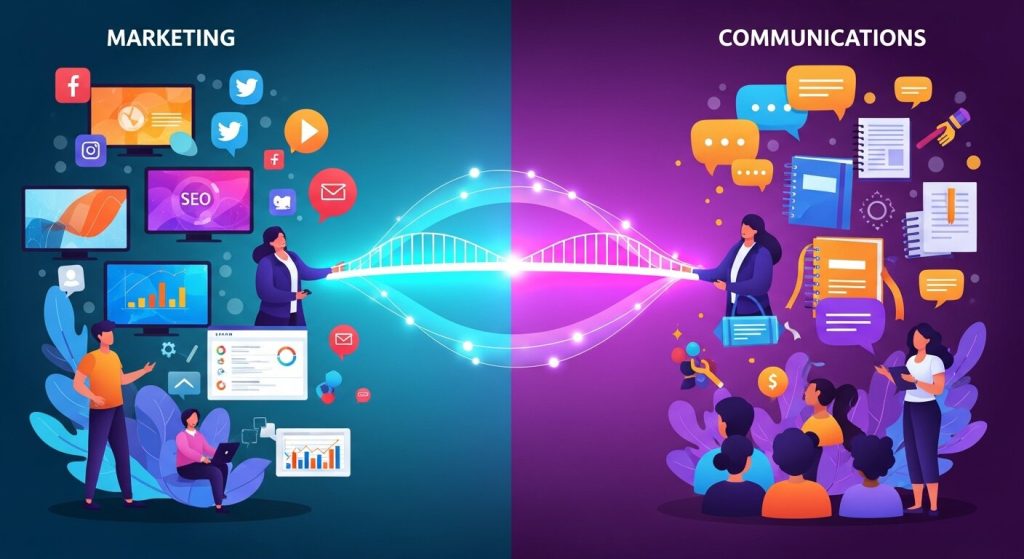 Marketing vs Communications: Key Differences Explained
